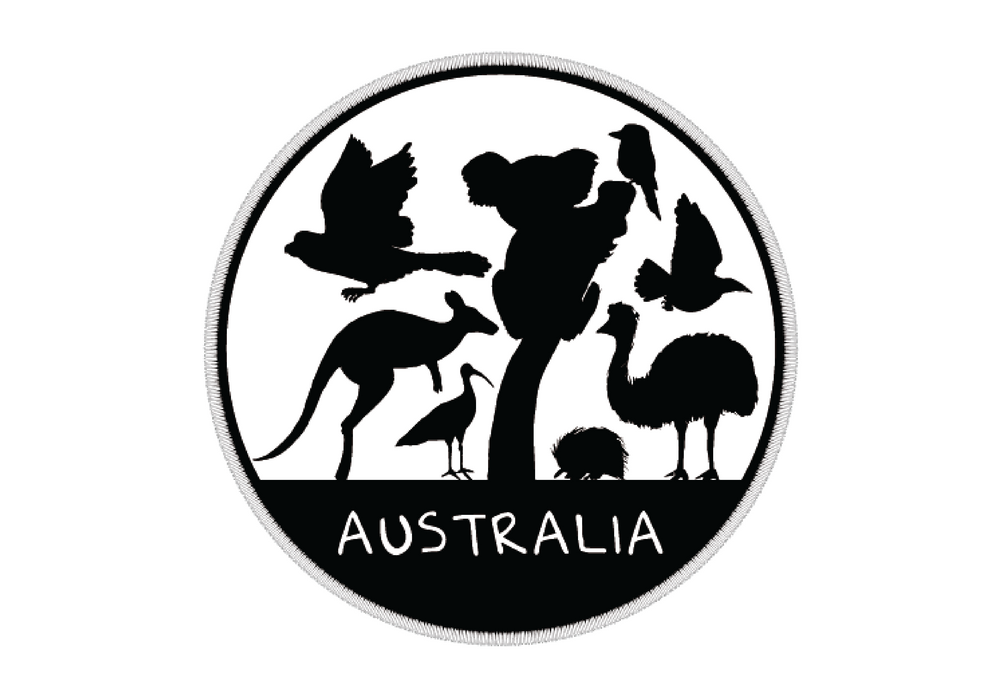 Australia Icons Patch – Allara Creative
