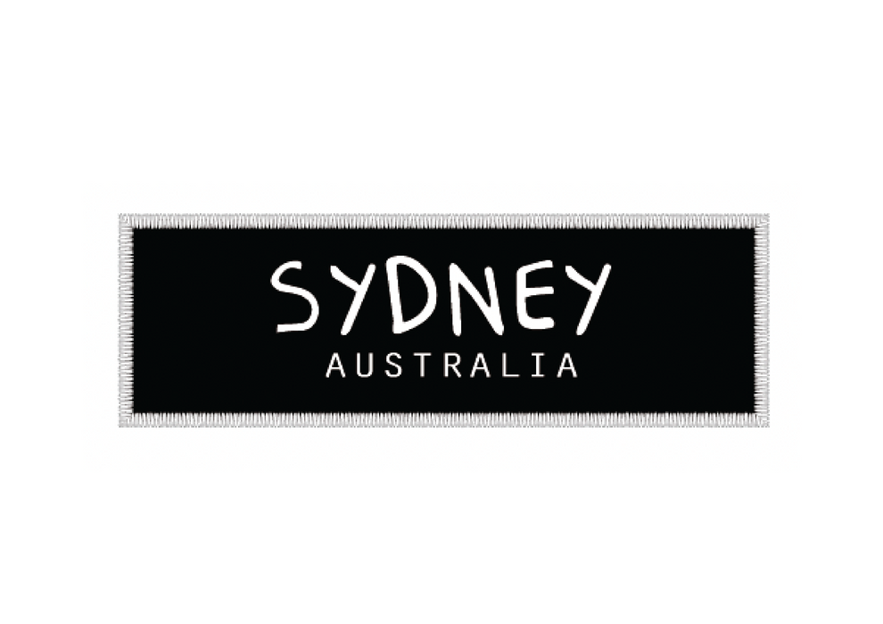 Sydney Words Patch – Allara Creative