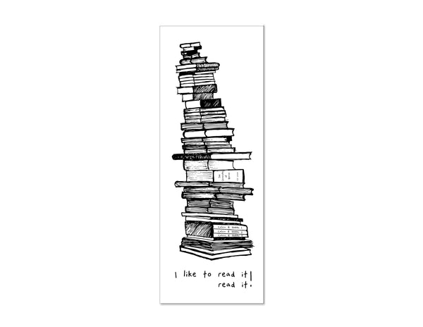 Reading Stack Bookmark – Allara Creative